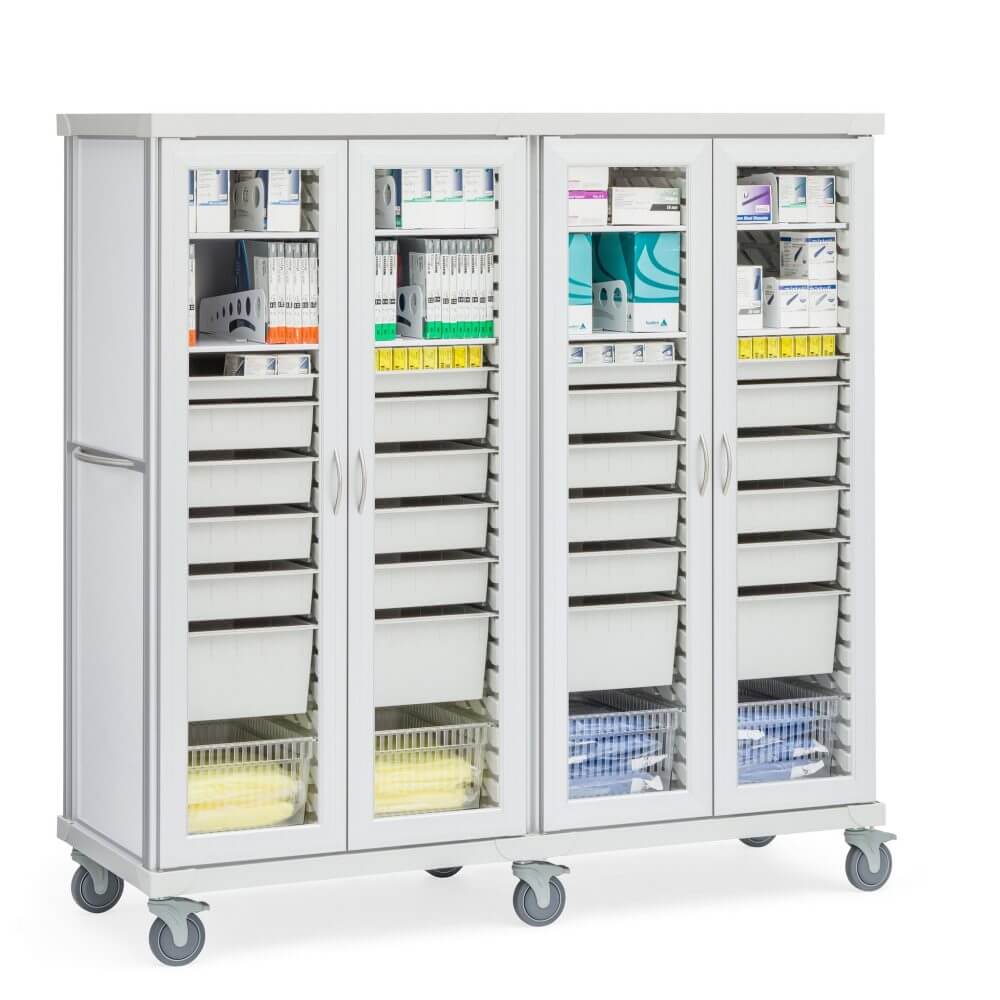 Mobile Medical Supply Carts | Surgery | InnerSpace Healthcare