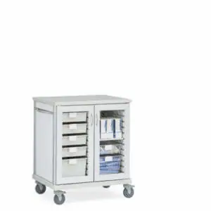 Roam 2 Counter-Height General Storage Cart | Hospital Supply Storage