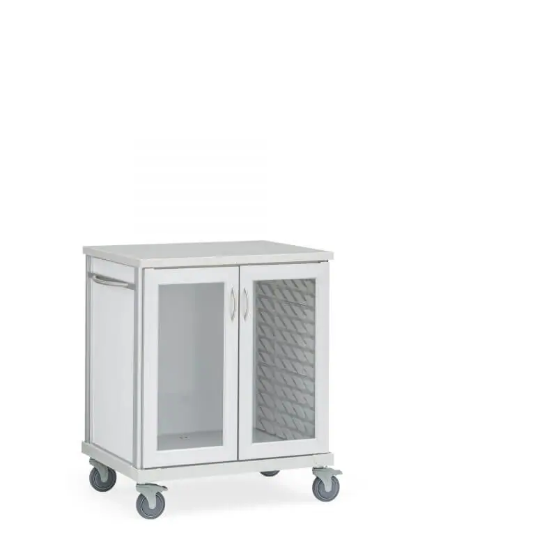 Roam 2 Counter-Height Medical Supply Cart | Innerspace Healthcare
