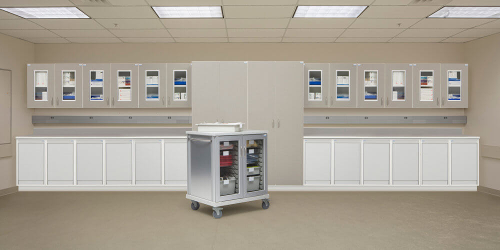Roam Counter-Height Mobile Medical Carts | Innerspace Healthcare