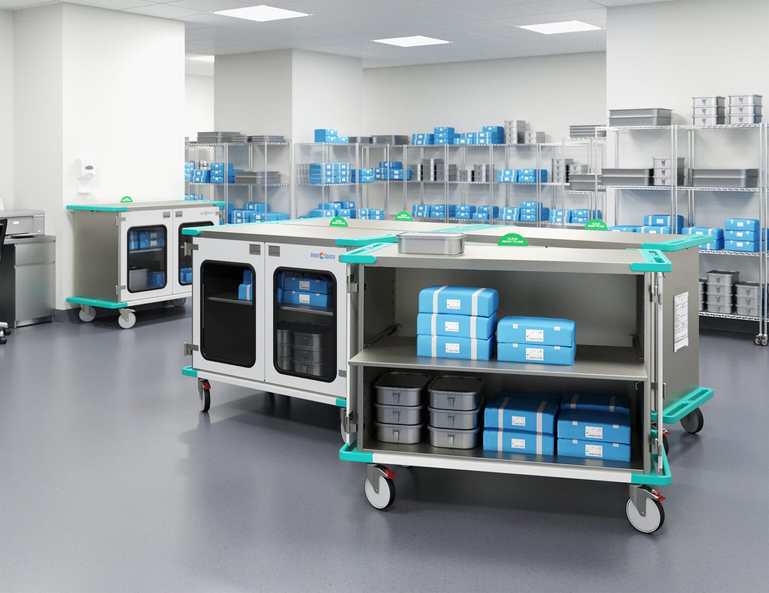 InnerSpace Healthcare Storage | Medical Carts, Cabinets