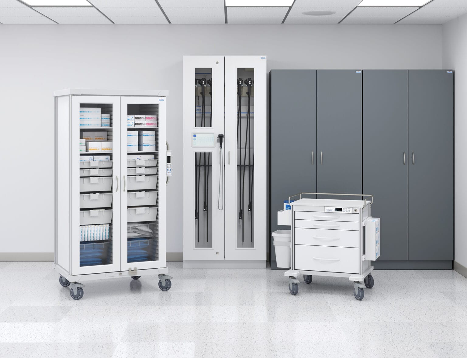 InnerSpace Healthcare Storage | Medical Carts, Cabinets