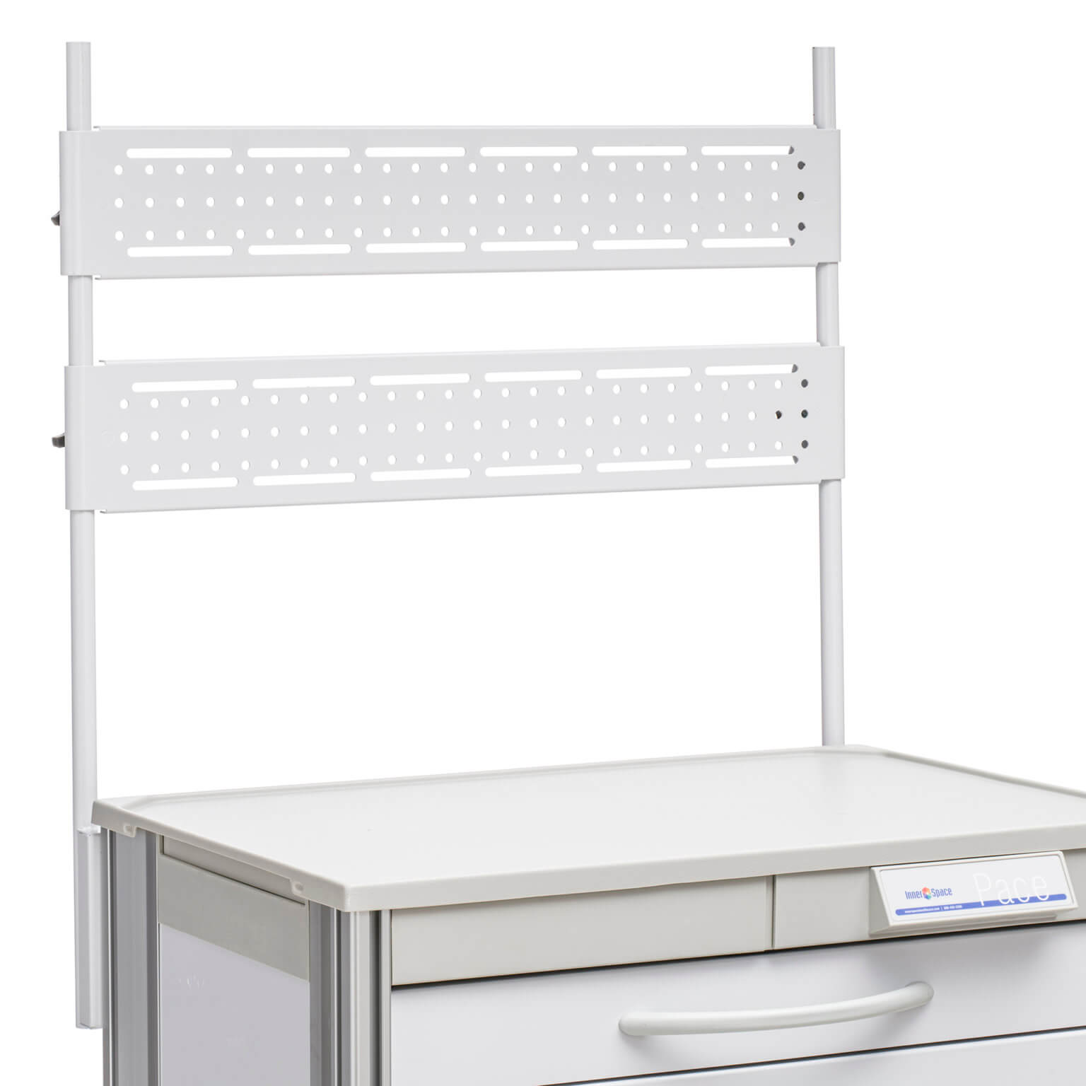 Accessory Rail | Pace Procedure Cart Accessory | InnerSpace Healthcare