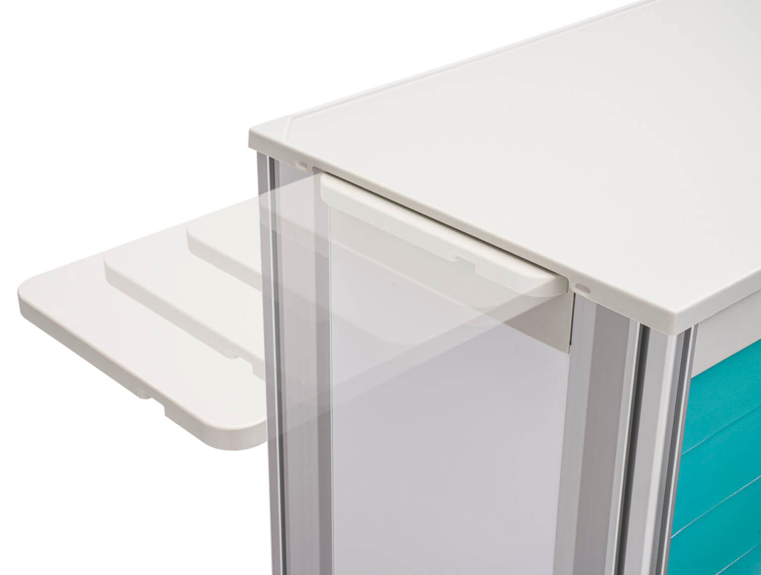 Pull-Out Work Surface | Supply Cart Accessory | InnerSpace Healthcare