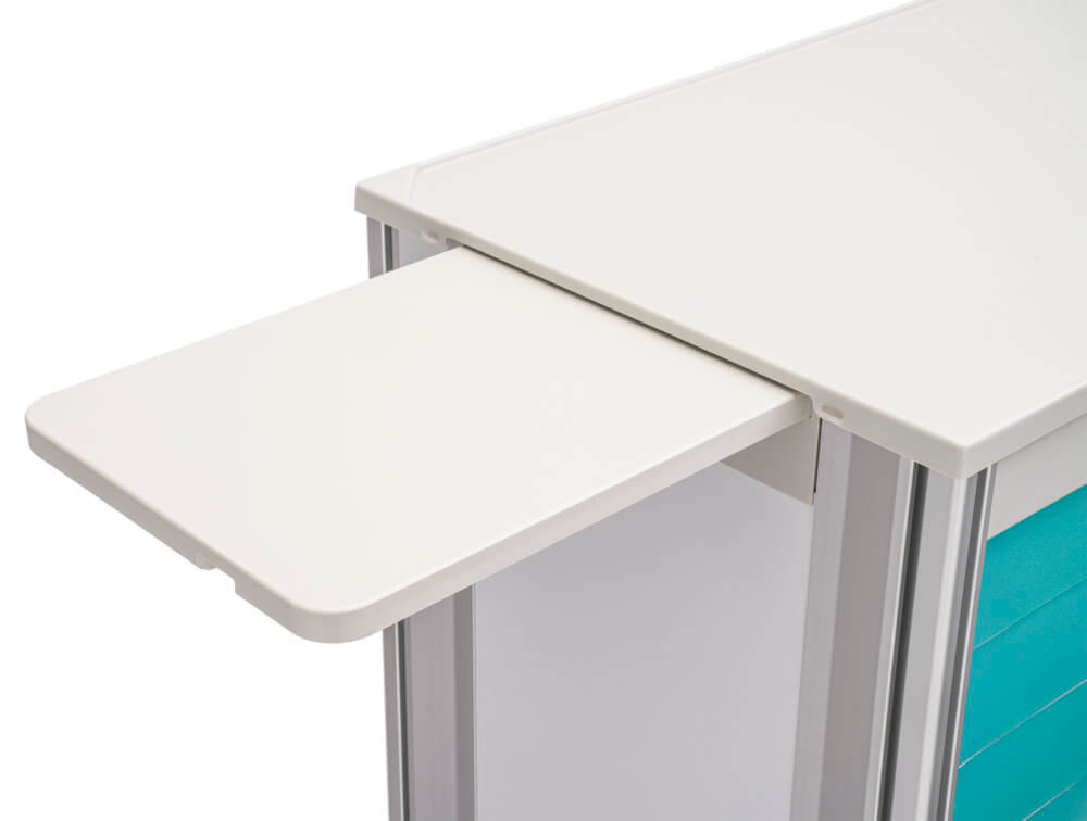 Pull-Out Work Surface | Supply Cart Accessory | Innerspace Healthcare