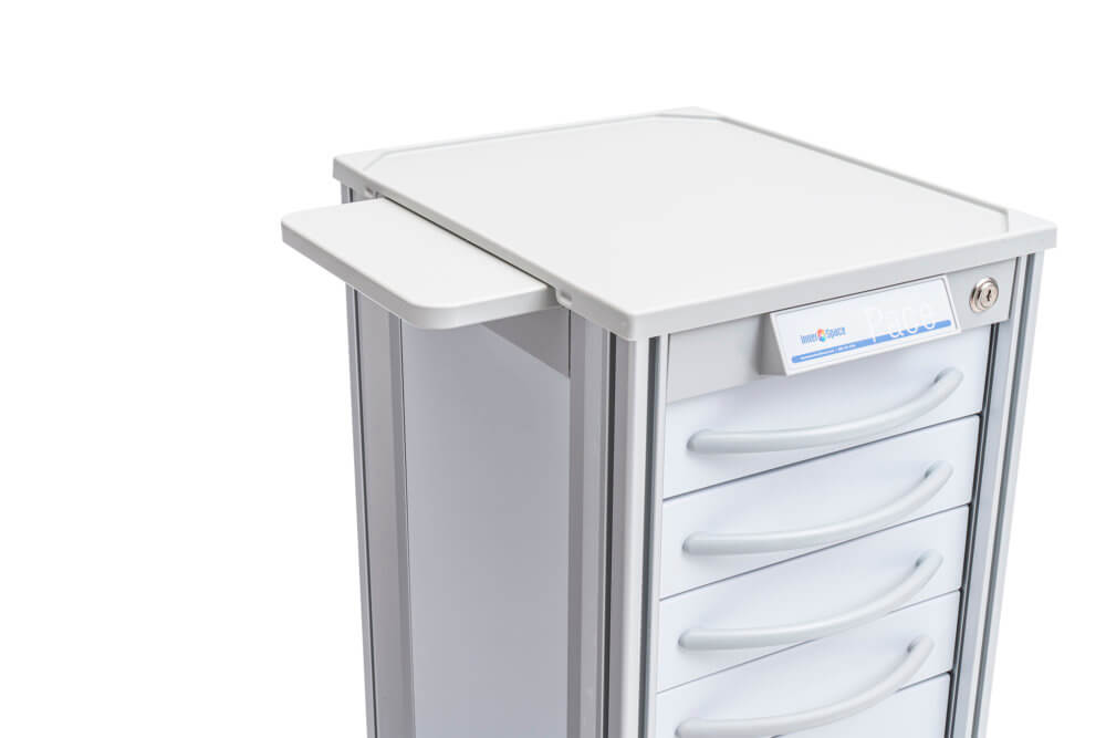 Pull-Out Work Surface | Supply Cart Accessory | Innerspace Healthcare