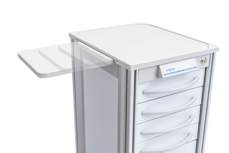 Pull-Out Work Surface | Supply Cart Accessory | InnerSpace Healthcare