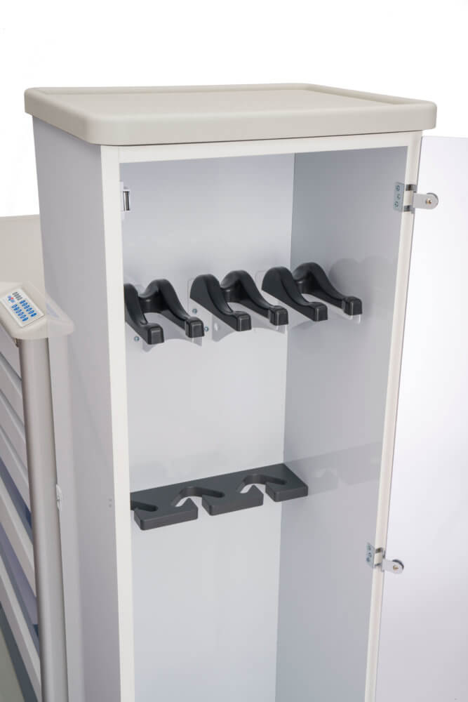 Side-Mounted Scope Cabinet | Accessory | InnerSpace by Solaire Medical