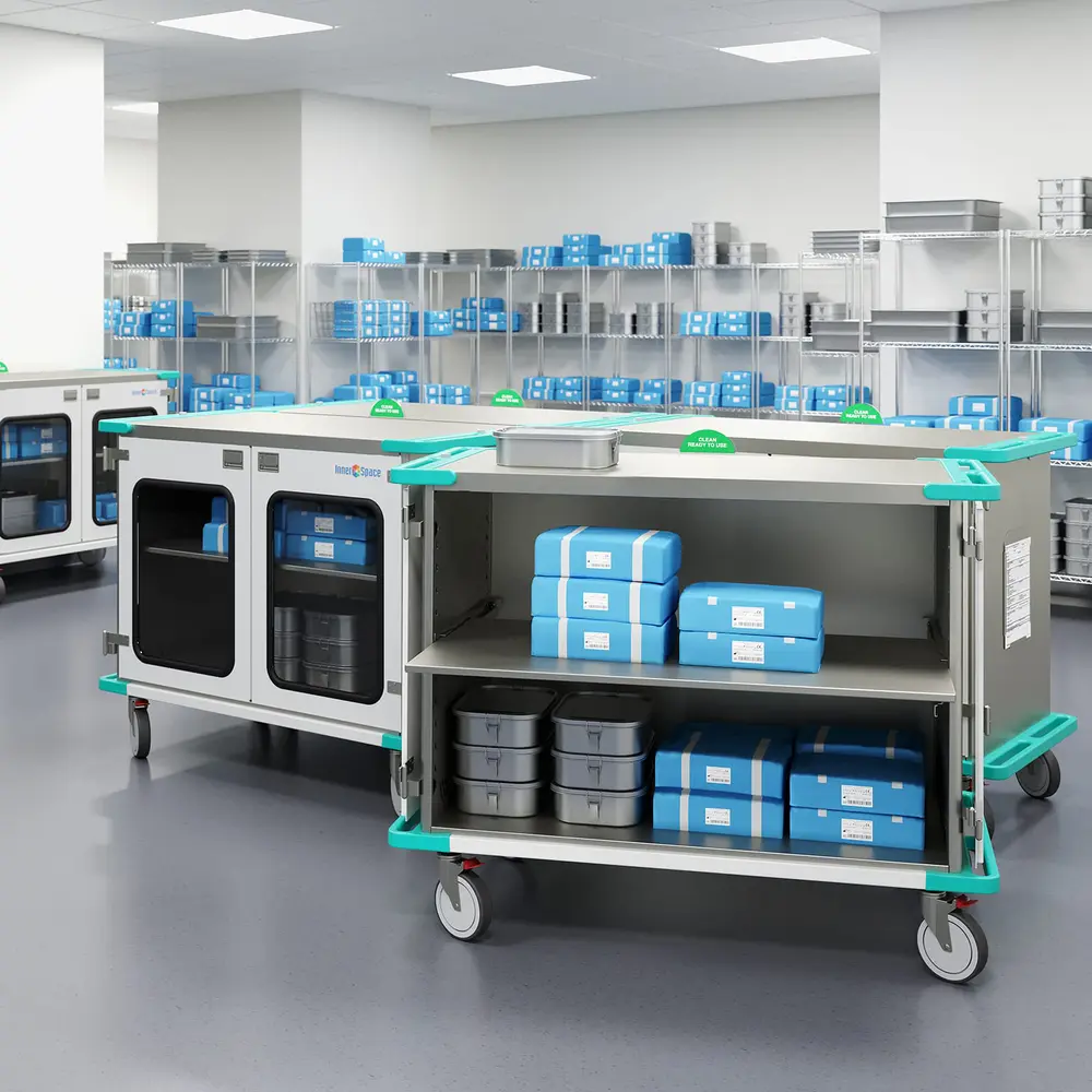 Mobile Medical Carts | Hospital Carts | Innerspace Healthcare
