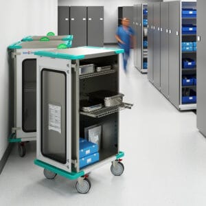 Mobile Closed Case Carts | Transport Sterile and OR Supplies