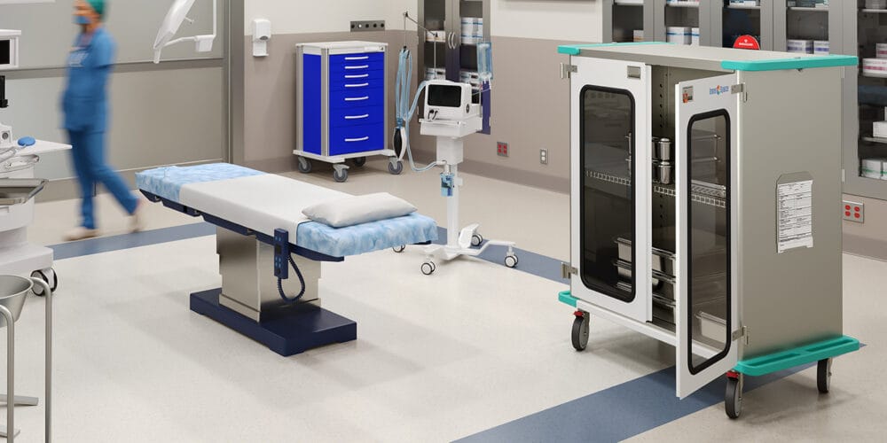 Closed Case Carts | Surgical Transport Carts | InnerSpace