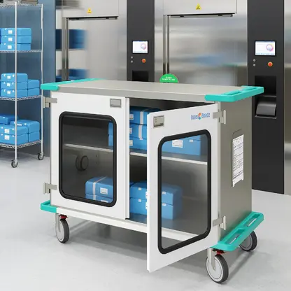 Mobile Closed Case Carts | Transport Sterile and OR Supplies