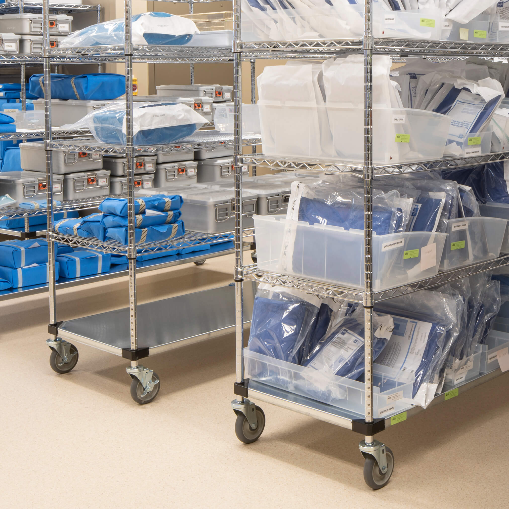 ED/Critical Care Hospital Carts, Cabinets | Crash Carts | Innerspace