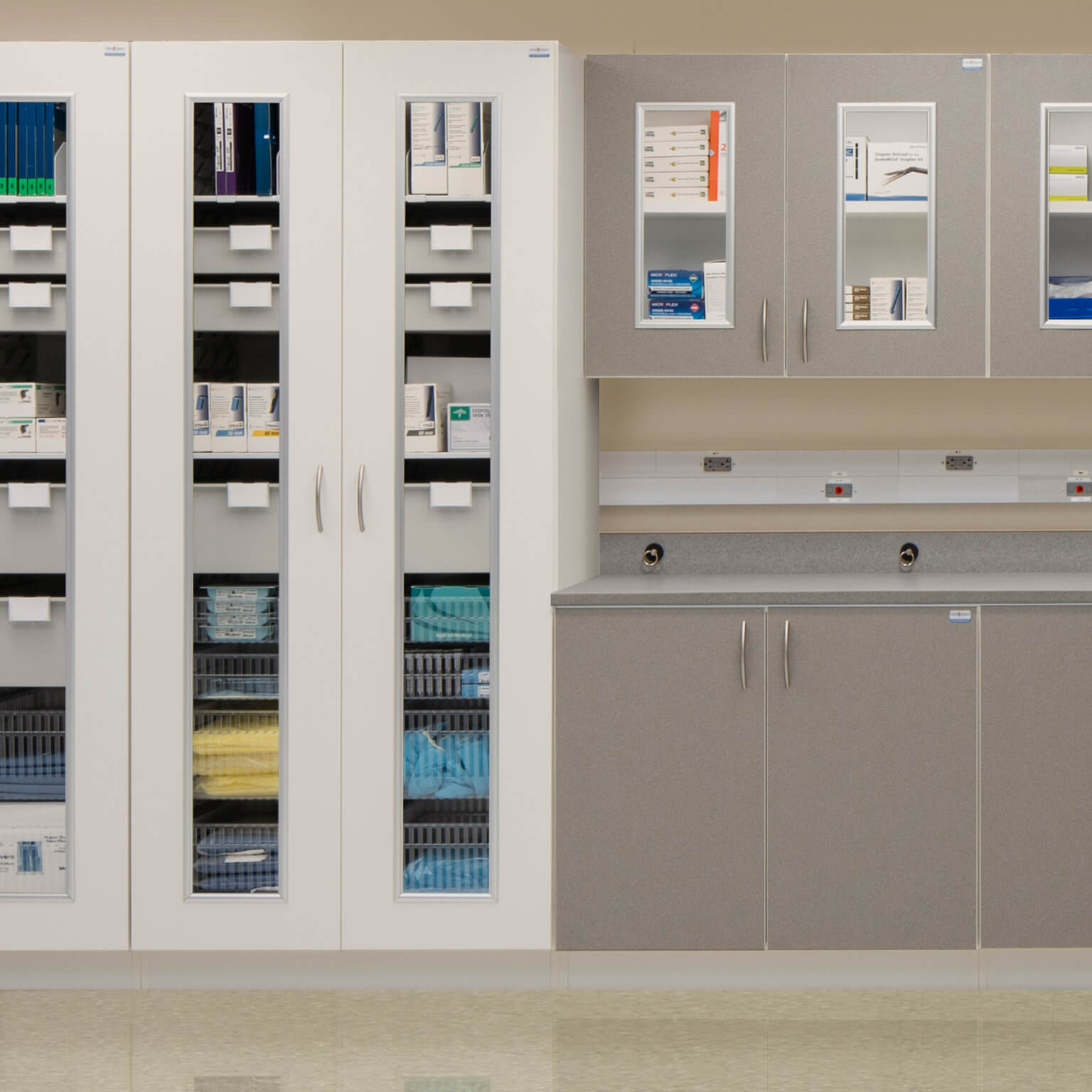 Stationary Medical Storage Cabinets | InnerSpace Healthcare