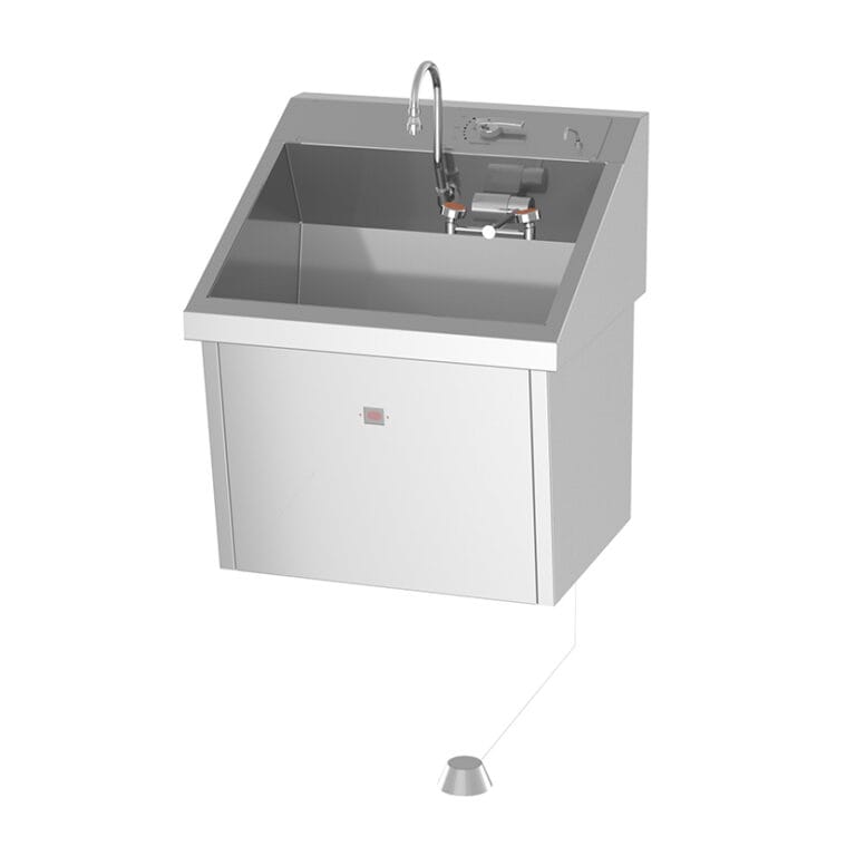 Surgery Scrub Sink with Thermostatic Mixing Valve