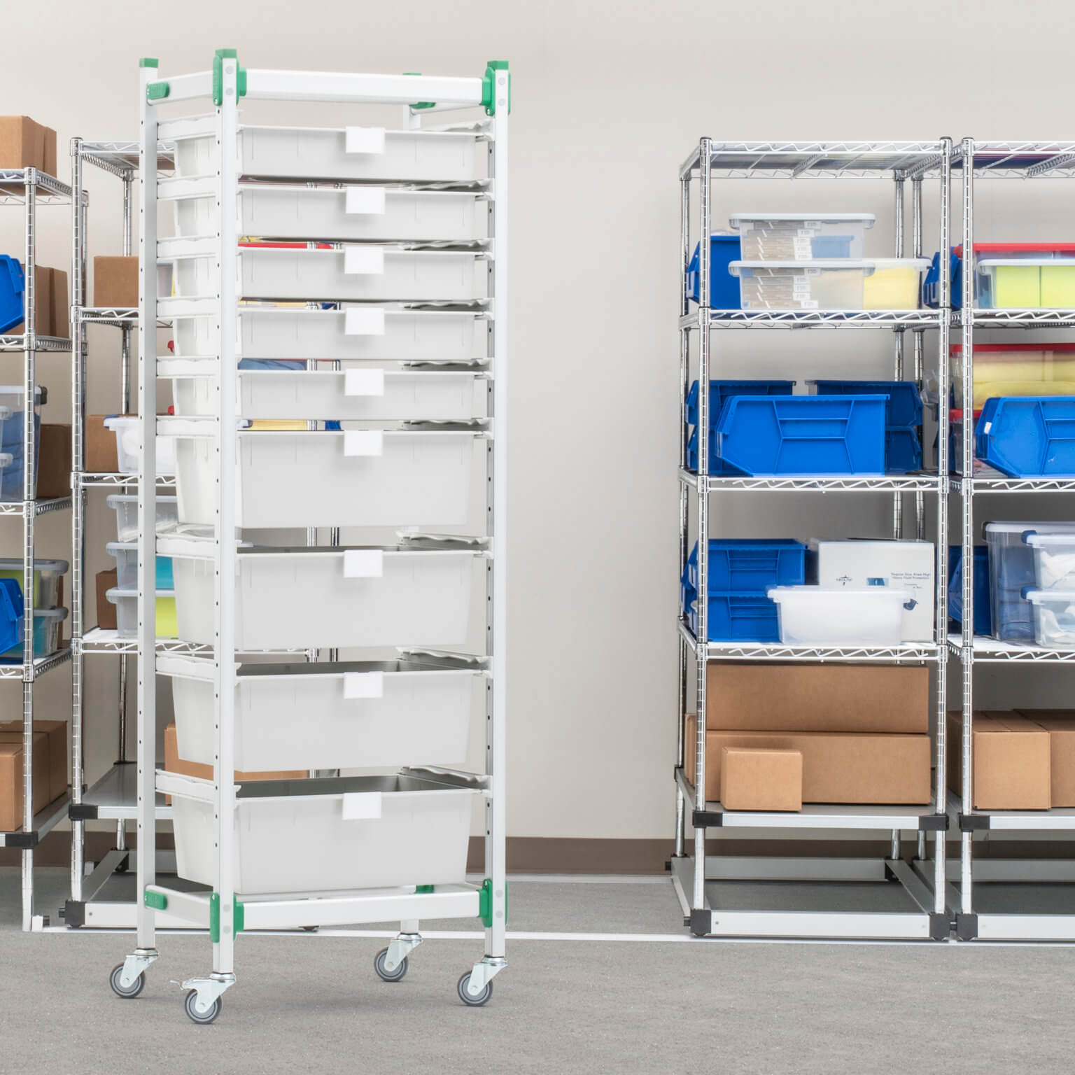 InnerSpace Open Storage Options | Medical Supplies, Equipment