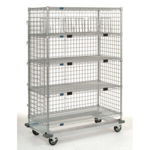 Heavy-Duty Enclosed Mobile Storage Unit | InnerSpace Healthcare