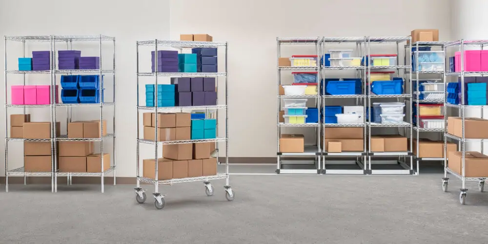 Quick Wire | Open Storage Stationary Units | Stem Carts | Innerspace