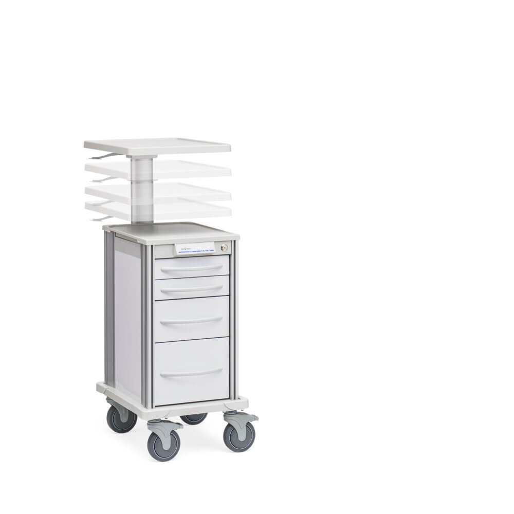 Pace N21 Narrow Procedure Cart | InnerSpace Healthcare
