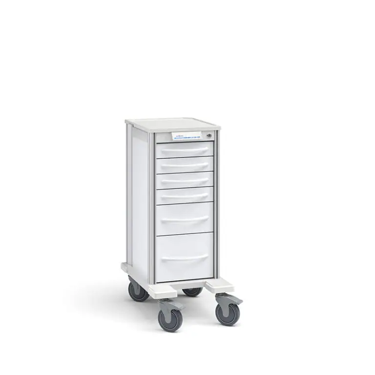 Pace N27 Procedure Cart | Narrow Hospital Cart | InnerSpace Healthcare