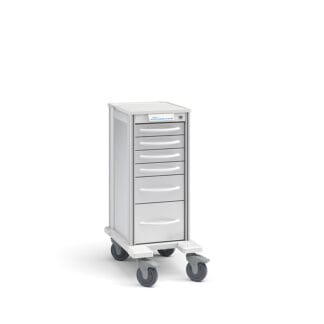 Pace N27 Procedure Cart | Narrow Hospital Cart | InnerSpace Healthcare