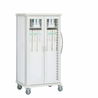 Roam 2 Boxed Catheter Cart | Cath Storage Cart | InnerSpace