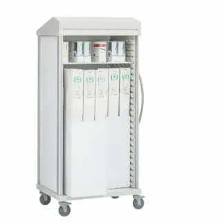 Roam 2 Boxed Catheter Cart | Cath Storage Cart | InnerSpace