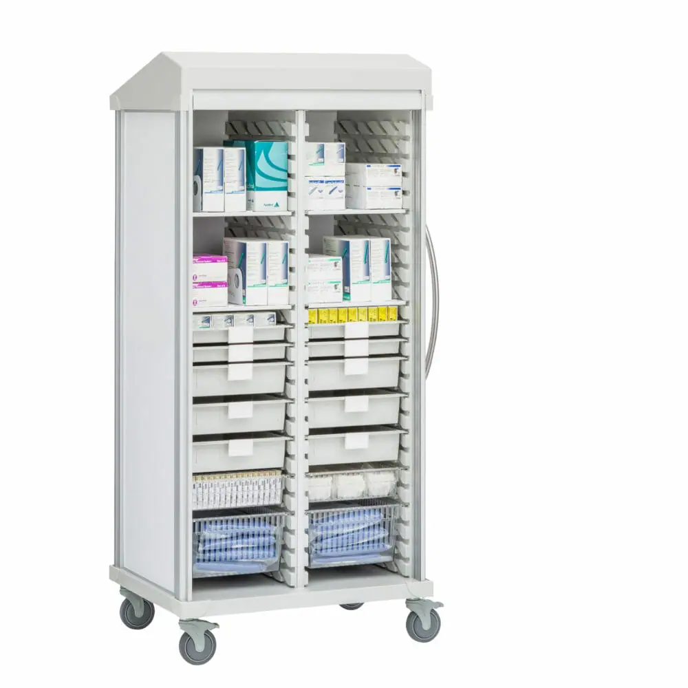 Roam 2 General Storage Cart | Mobile Hospital Carts