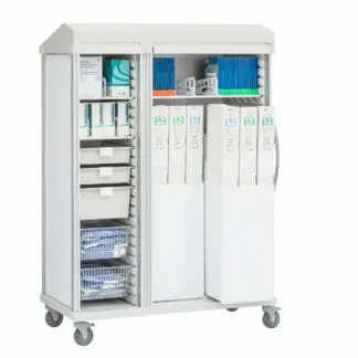 Roam 3 Boxed Catheter, Medical Supply Cart | Catheter Storage Carts