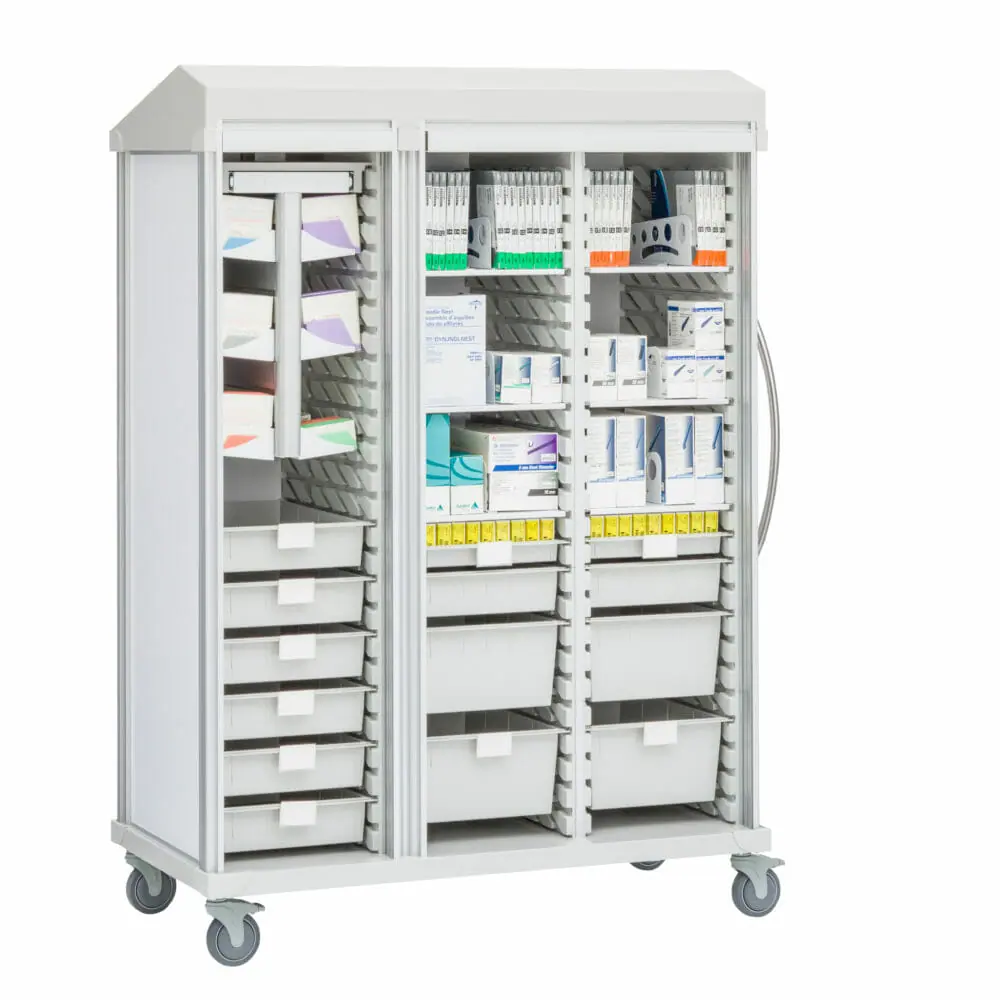 Roam 3 Mobile Medical Carts | Hospital Carts | InnerSpace Healthcare