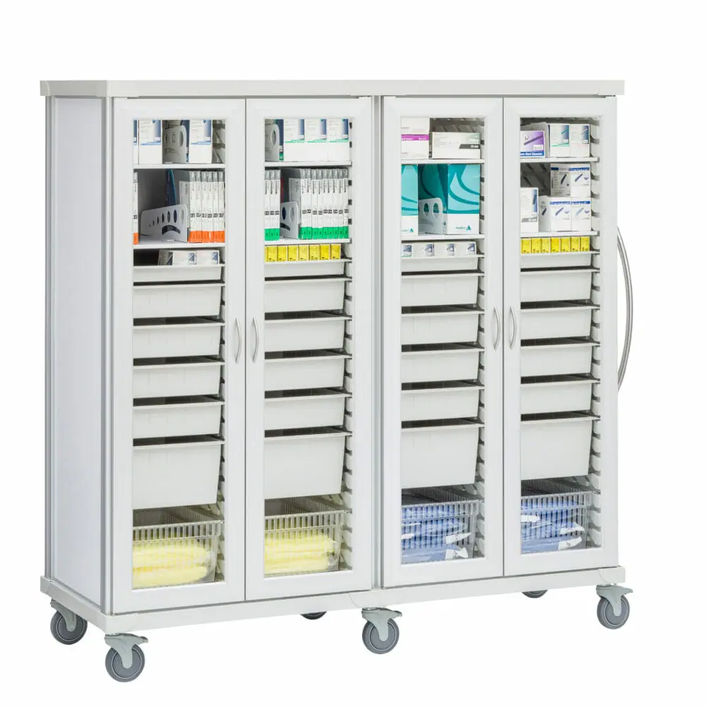 Roam 4 Surgical Supply Cart | Hospital Carts | Surgery Carts
