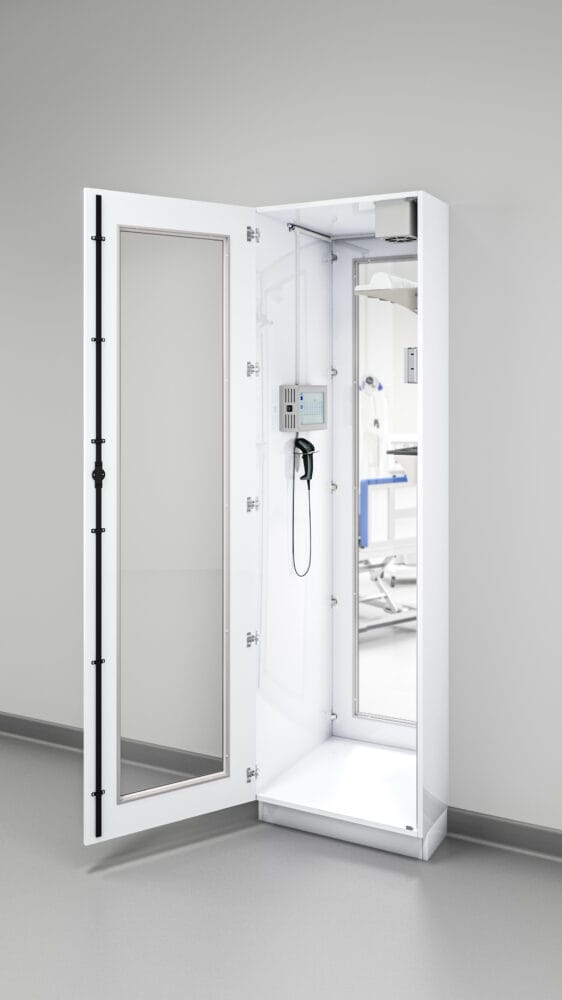 Scope Drying and Tracking Pass-Through Cabinet | InnerSpace