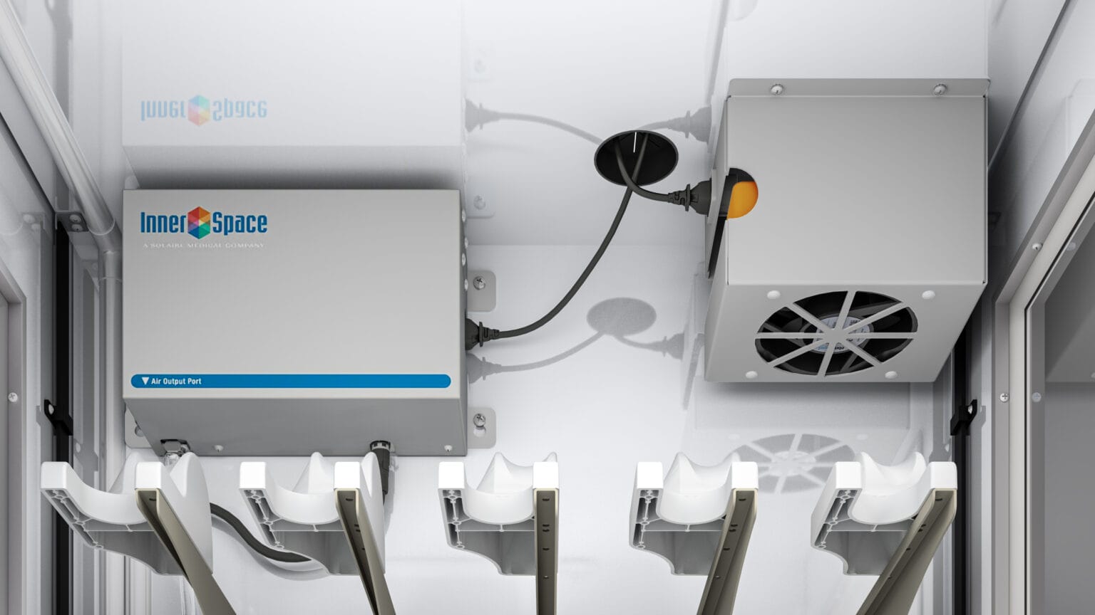 Scope Drying and Tracking Pass-Through Cabinet | InnerSpace