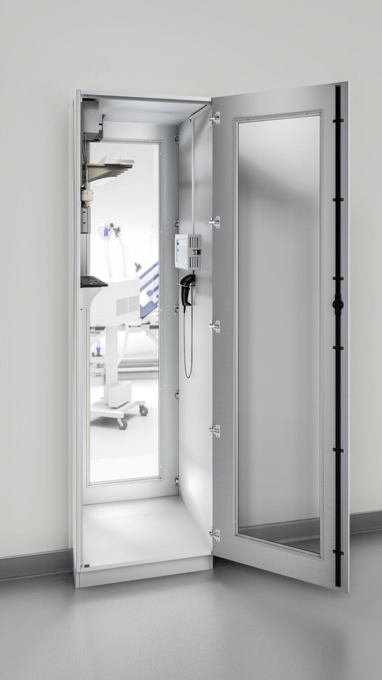 Scope Drying and Tracking Pass-Through Cabinet | InnerSpace